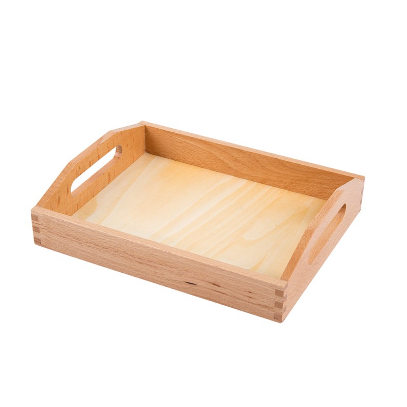 Small Wooden Tray With Cutout Handles E O Montessori Small Wooden Tray With Cutout Handles E O Montessori