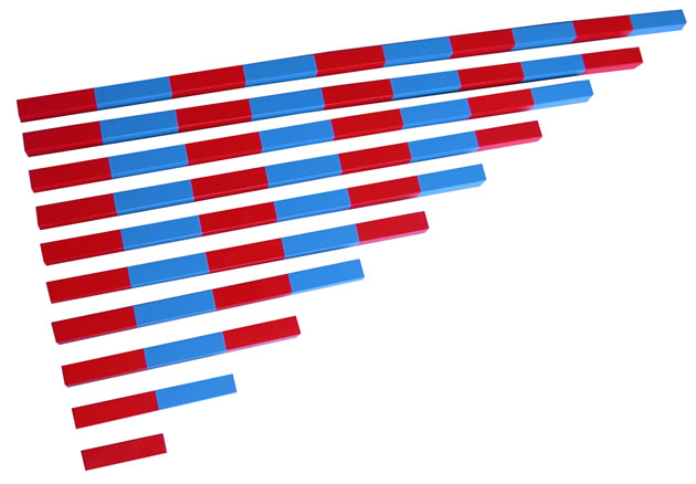 Number Rods | E&O Montessori