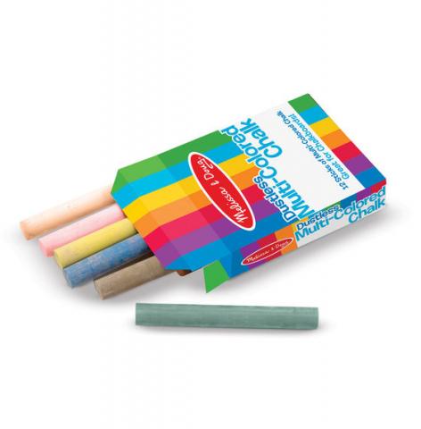 Multi Colored Chalk 12 pc | E&O Montessori