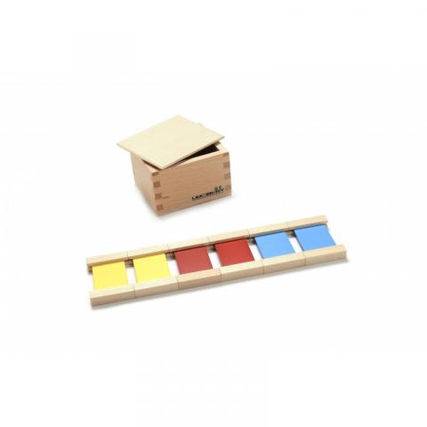 First Box of Colour Tablets/Colour Box 1 - Wooden | E&O Montessori