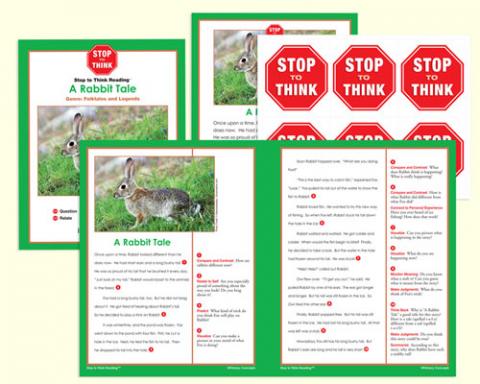 Stop to Think Reading - 2 sets | E&O Montessori