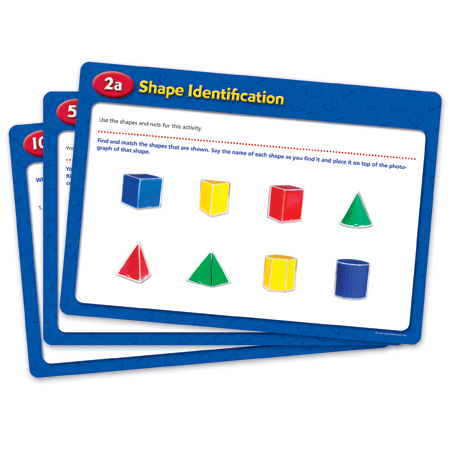 Folding Geometric Shapes Activity Card Set | E&O Montessori