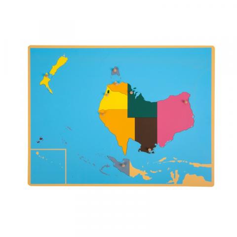 Australia Puzzle Map | E&O Montessori