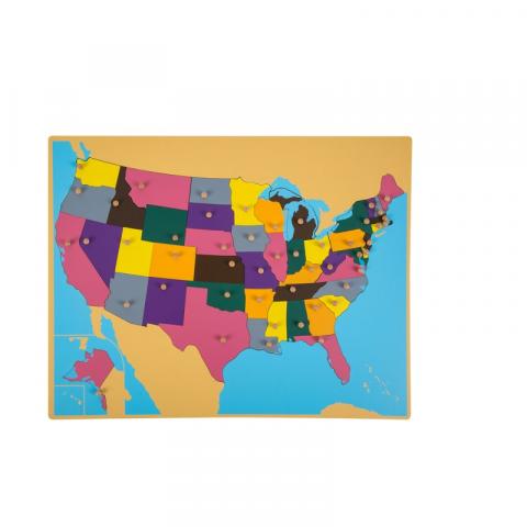 United States Puzzle Map | E&O Montessori