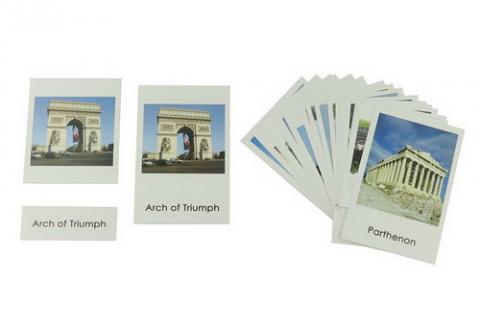 Classified Cards, World Landmarks | E&O Montessori