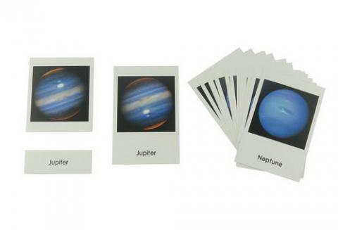 Classified Cards, Planets | E&O Montessori