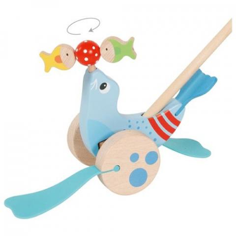 Push-Along Animal - Seal | E&O Montessori