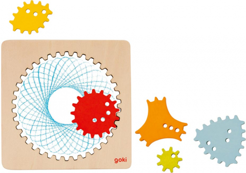 Wooden Spirograph | E&O Montessori