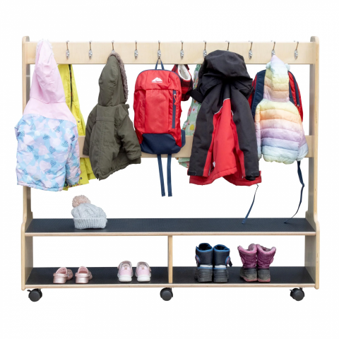 Mobile Coat Caddy | E&O Montessori