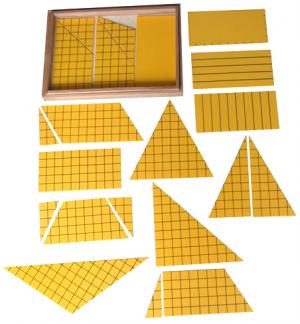 Yellow Triangles for Area | E&O Montessori